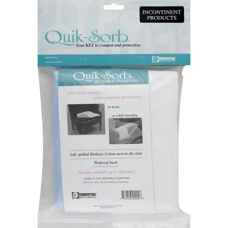 Essential Medical Quik-Sorb Birdseye Cotton Quilted Chair Reusable ...