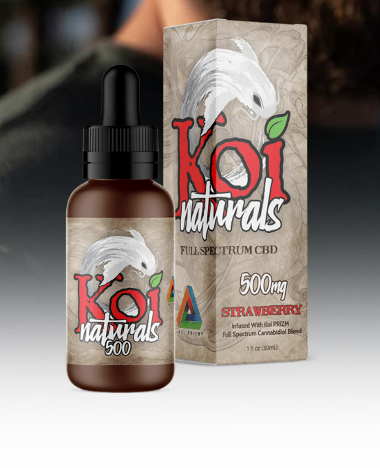KOI Naturals 500mg - STRAWBERRY | DMES