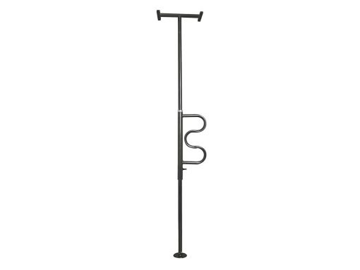 STANDER WONDER POLE / GRAB BAR CURVE 1100B, Black | DMES