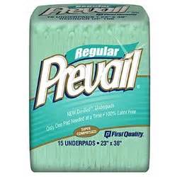 PREVAIL UNDERPAD FLUFF 23X36 CASE | DMES