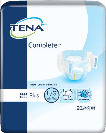 Tena Complete Adult briefs, PK 20 | DMES